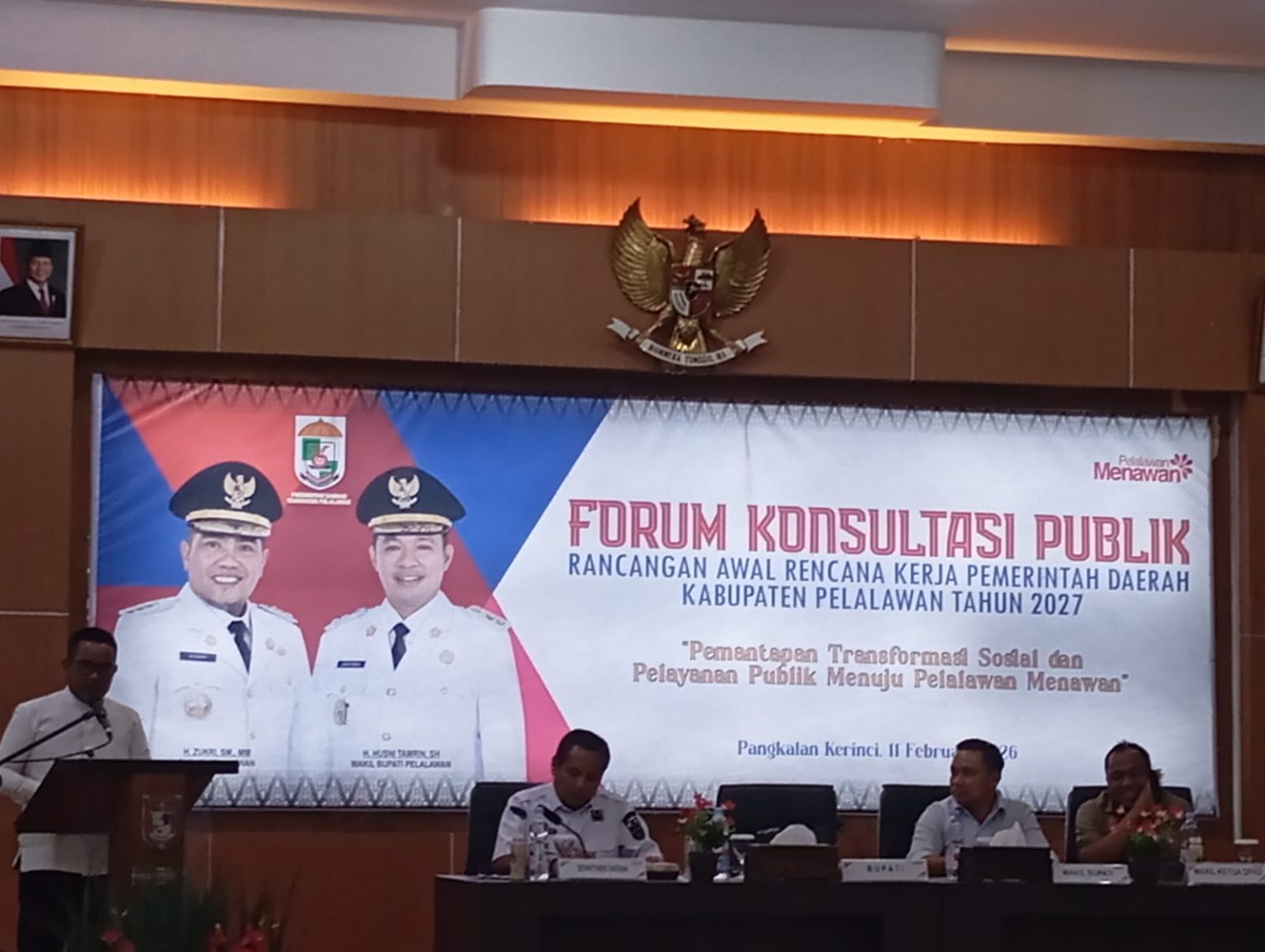 Buka Forum Konsultasi Publik Ranwal RKPD 2027, Zukri Ajak Semua Lapisan ...